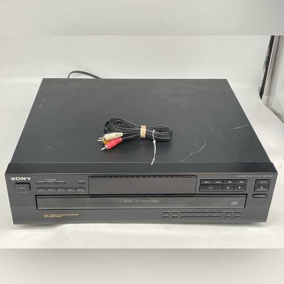 Other | Sony Cdpc245 5 Cd Compact Disc Player Multi Carousel Changer No ...